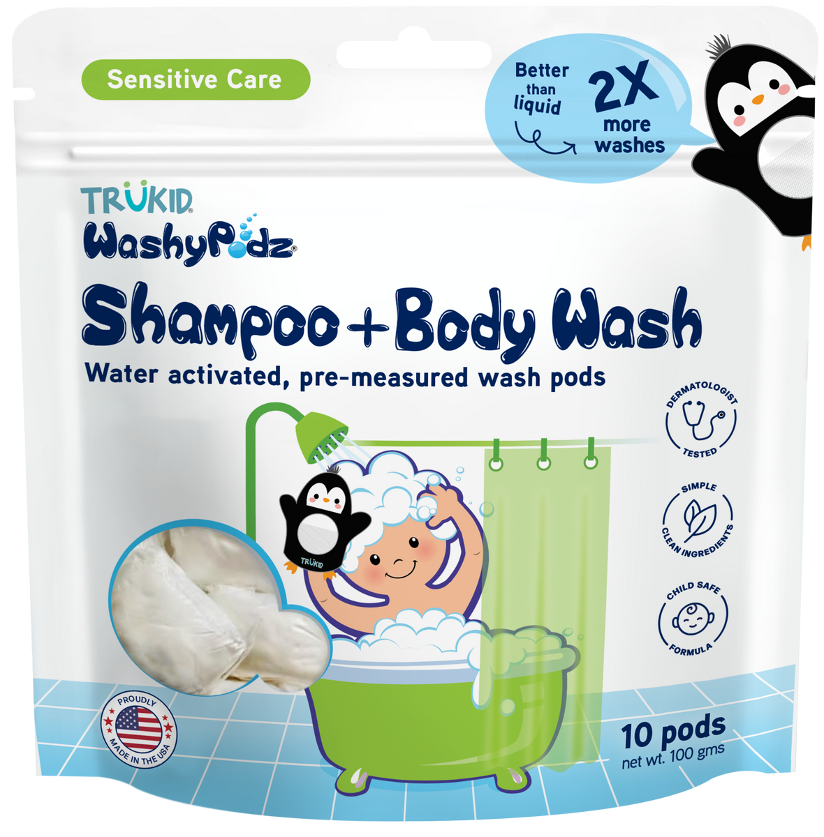 WashyPodz Unscented Body Wash – Trukid