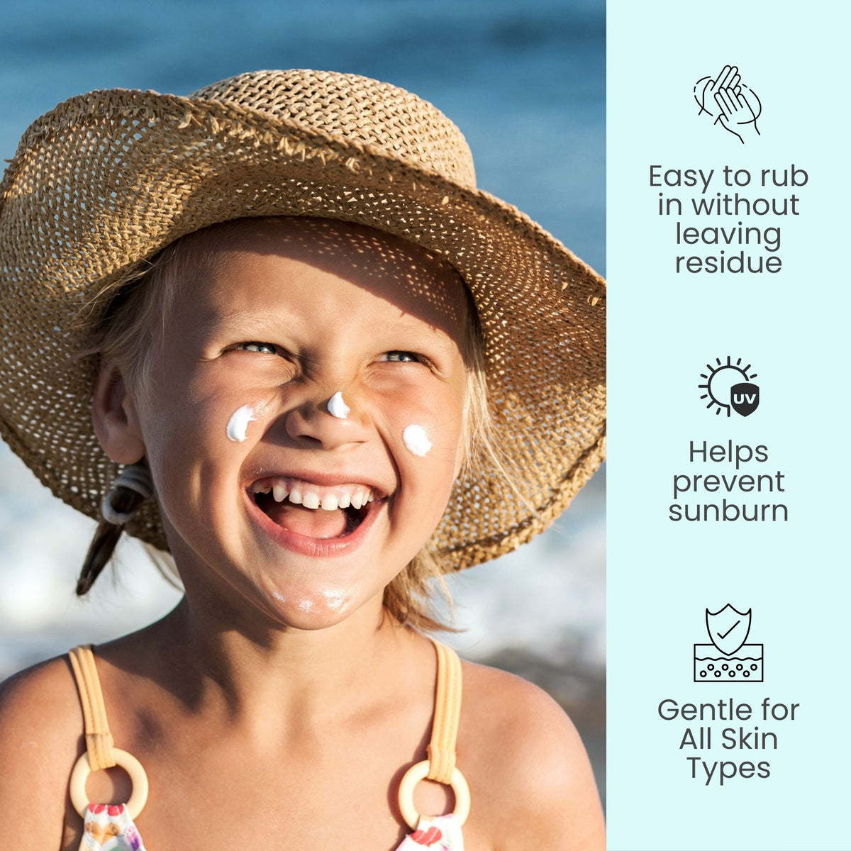 TruKid Easy On Sunscreen SPF 50 - Kids & Baby Sunscreen for Face & Body ...